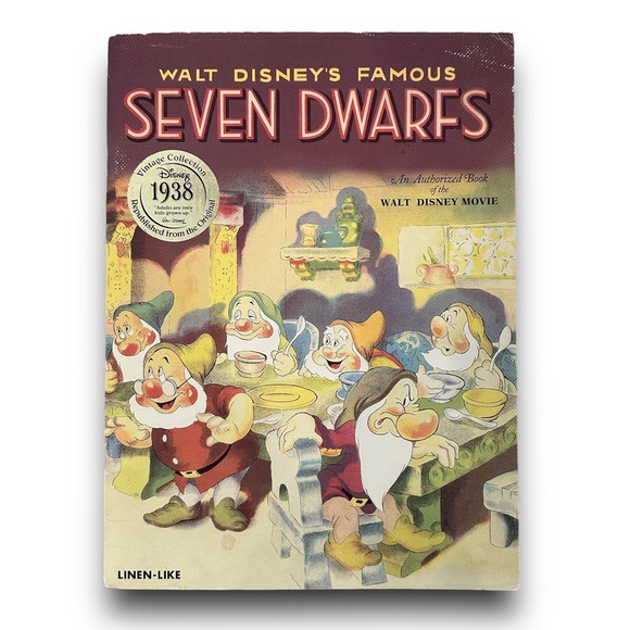 Disney | Other | Walt Disneys Famous Seven Dwarfs Vintage 938 ...